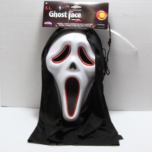 Party City | Other | Fun World Unisex Scream Ghost Face Light Up Mask ...